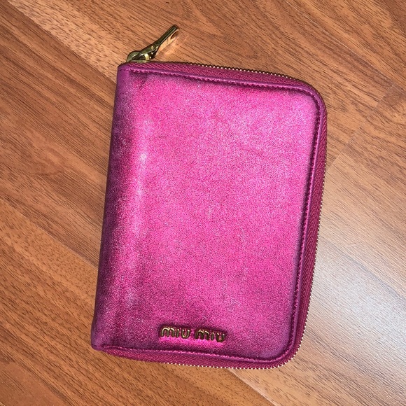 Miu Miu | Office | Authentic Miu Miu Sueded Sparkle Agenda | Poshmark
